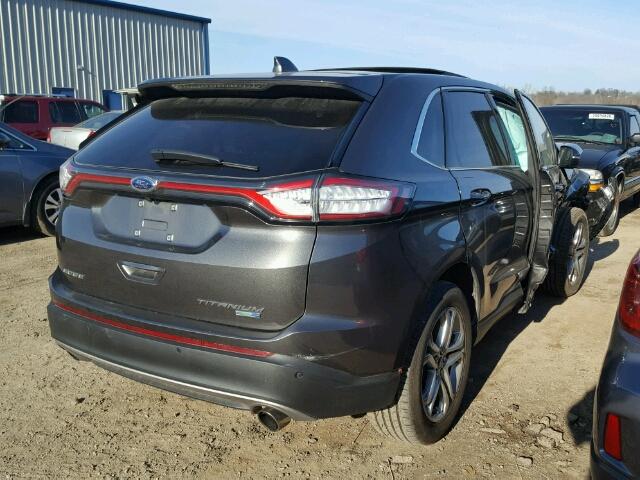 2FMPK4K94HBB58116 - 2017 FORD EDGE TITAN, GRAY - price history, history ...