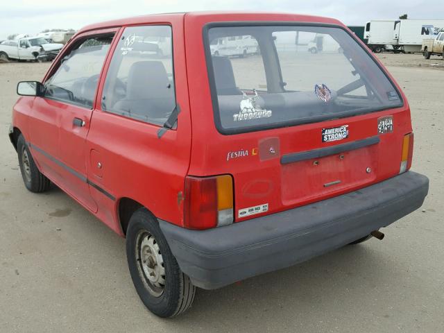 KNJPT05H2P6144111 - 1993 FORD FESTIVA L, RED - price history, history ...