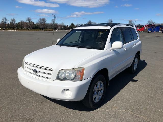 JTEHF21A630143748 - 2003 TOYOTA HIGHLANDER, WHITE - price history ...