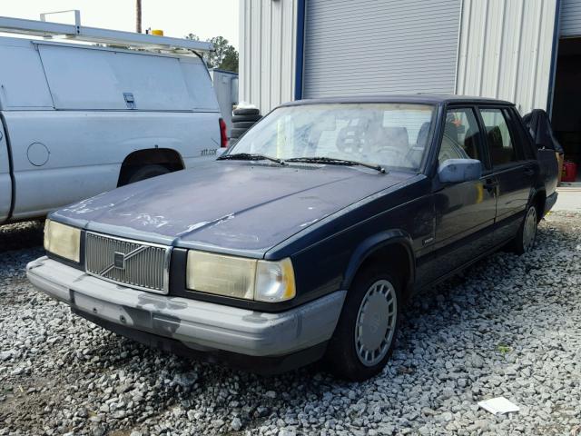 YV1FA8840M2521818 - 1991 VOLVO 740, BLUE - price history, history of ...