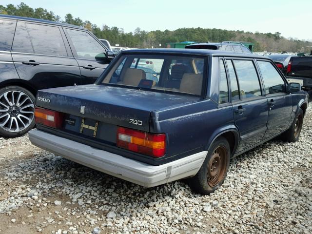 YV1FA8840M2521818 - 1991 VOLVO 740, BLUE - price history, history of ...