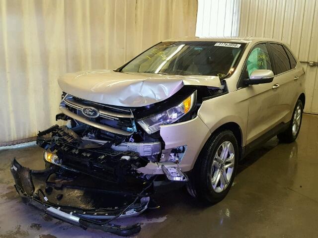 2FMPK4K99HBC31643 - 2017 FORD EDGE TITAN, TAN - price history, history ...