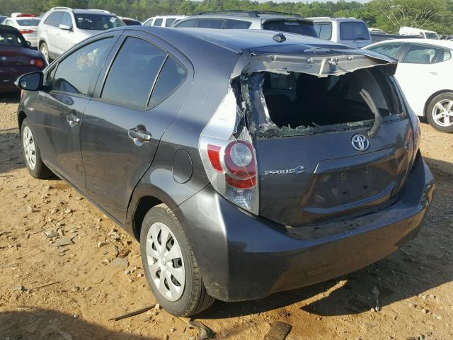 JTDKDTB34C1514681 - 2012 TOYOTA PRIUS C, GRAY - price history, history ...