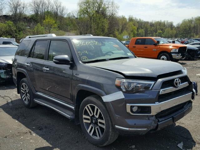 JTEBU5JR1H5421288 - 2017 TOYOTA 4RUNNER SR, GRAY - price history ...