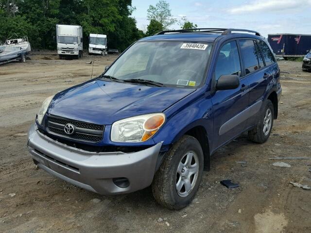 JTEHD20V046006961 - 2004 TOYOTA RAV4, BLUE - price history, history of ...