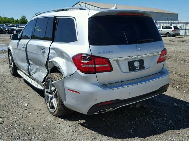 4JGDF6EE3HA965721 - 2017 MERCEDES-BENZ GLS 450 4M, SILVER - price ...