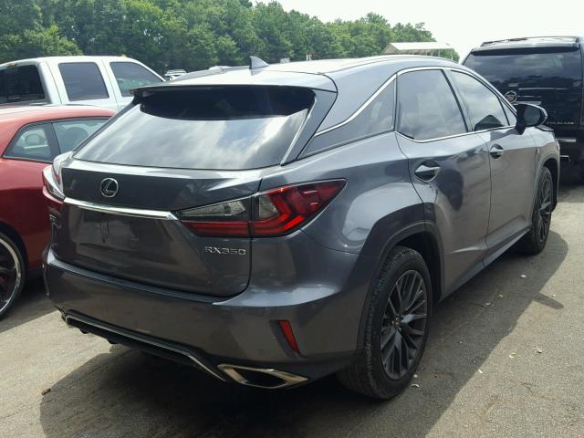 2T2BZMCA1GC009179 - 2016 LEXUS RX 350, GRAY - price history, history of ...