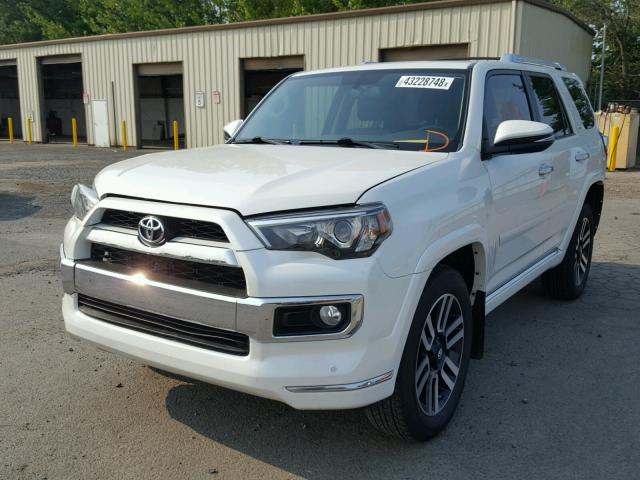 JTEBU5JRXH5416073 - 2017 TOYOTA 4RUNNER SR, WHITE - price history ...
