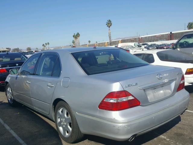 JTHBN36FX40156445 - 2004 LEXUS LS 430, SILVER - price history, history ...