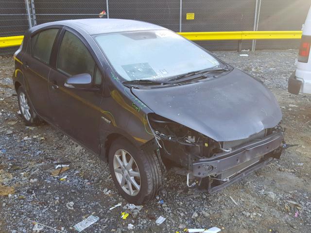 JTDKDTB35C1029904 - 2012 TOYOTA PRIUS C, GRAY - price history, history ...