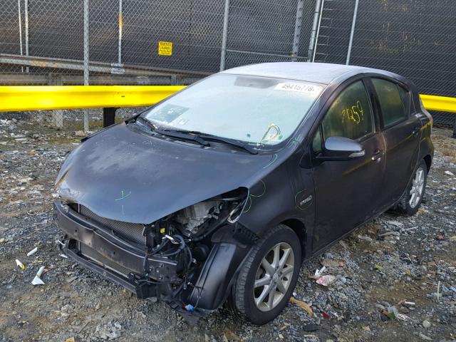 JTDKDTB35C1029904 - 2012 TOYOTA PRIUS C, GRAY - price history, history ...