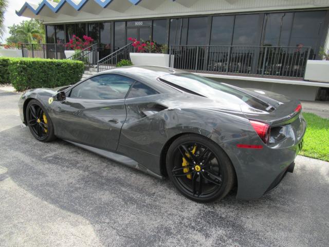 ZFF79ALA4J0229508 - 2018 FERRARI 488 GTB, GRAY - price history, history ...