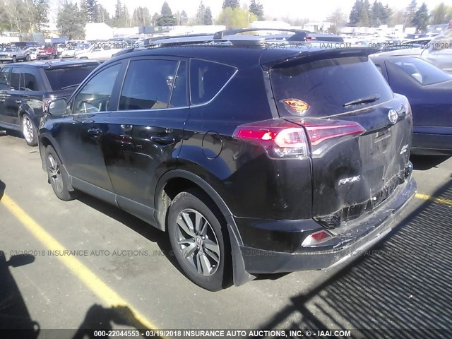 2T3RFREV0HW640294 - 2017 TOYOTA RAV4 XLE, BLACK - price history ...