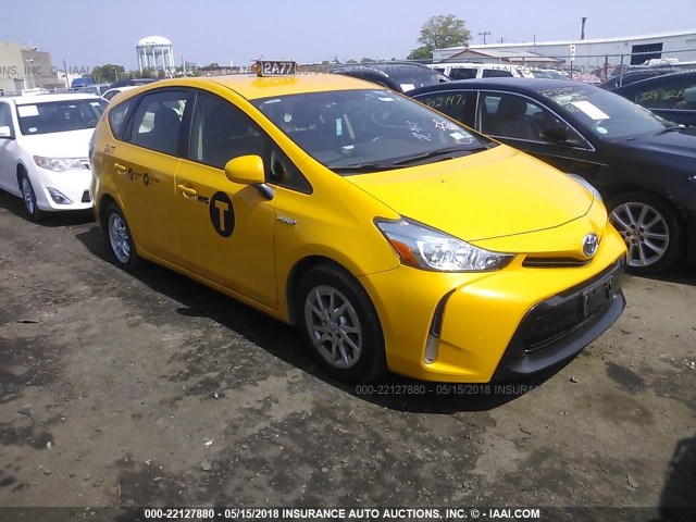 JTDZN3EUXGJ042427 - 2016 TOYOTA PRIUS V, YELLOW - price history ...
