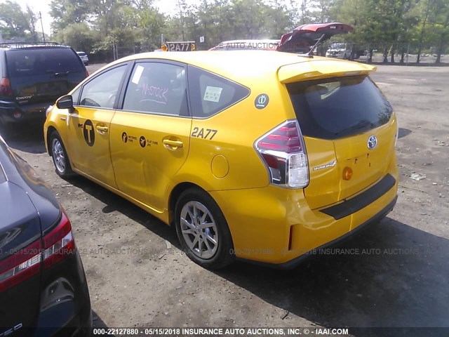 JTDZN3EUXGJ042427 - 2016 TOYOTA PRIUS V, YELLOW - price history ...