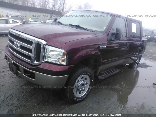 1FTSW21557EA31691 - 2007 FORD F250 SUPER DUTY, MAROON - price history ...