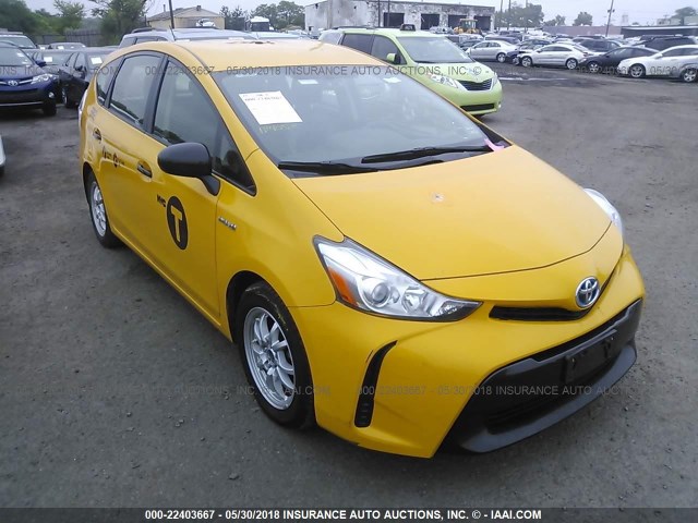 JTDZN3EU4GJ051852 - 2016 TOYOTA PRIUS V, YELLOW - price history ...