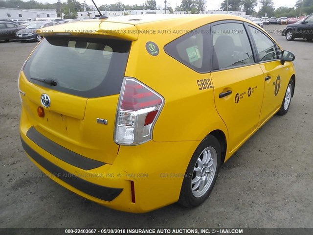 JTDZN3EU4GJ051852 - 2016 TOYOTA PRIUS V, YELLOW - price history ...