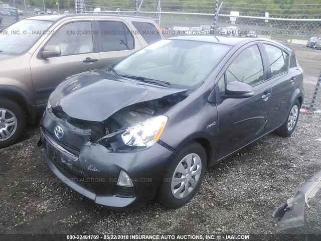 JTDKDTB31C1509471 - 2012 TOYOTA PRIUS C, GRAY - price history, history ...