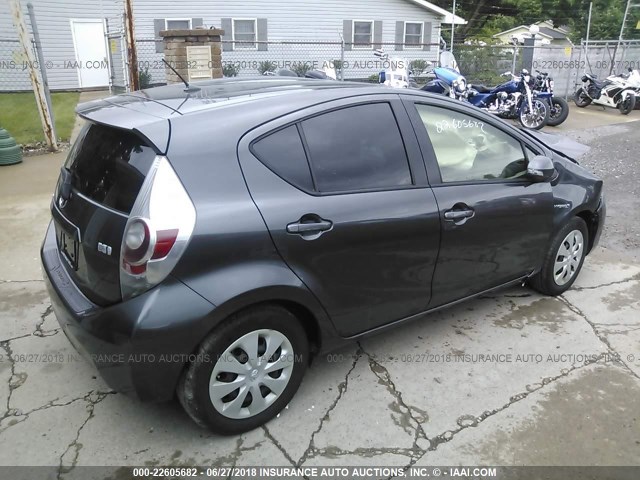 JTDKDTB3XD1536248 - 2013 TOYOTA PRIUS C, GRAY - price history, history ...