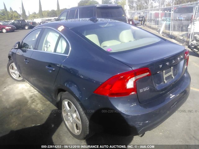 YV1622FS8C2034389 - 2012 VOLVO S60 T5, BLUE - price history, history of ...