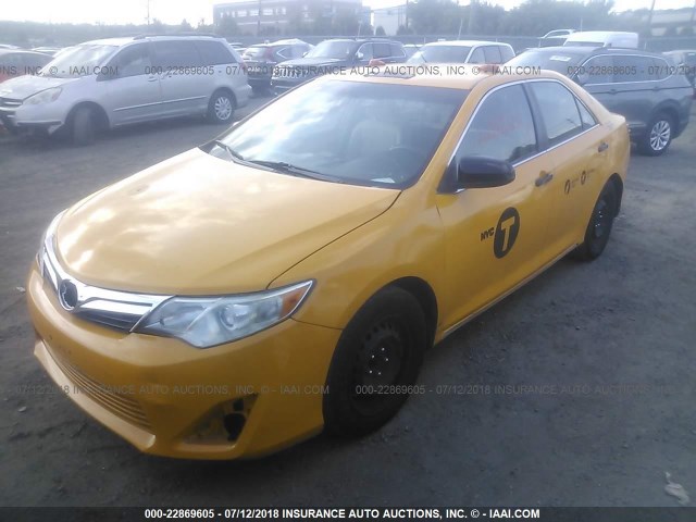 4T1BD1FK0EU118735 - 2014 TOYOTA CAMRY HYBRID/LE/XLE, YELLOW - price ...