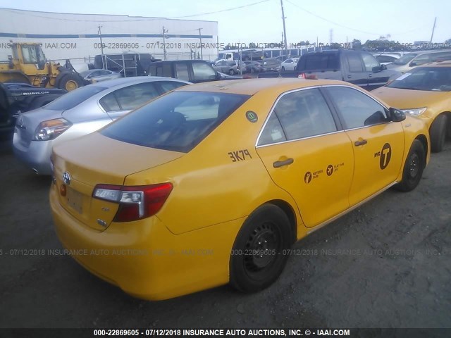 4T1BD1FK0EU118735 - 2014 TOYOTA CAMRY HYBRID/LE/XLE, YELLOW - price ...